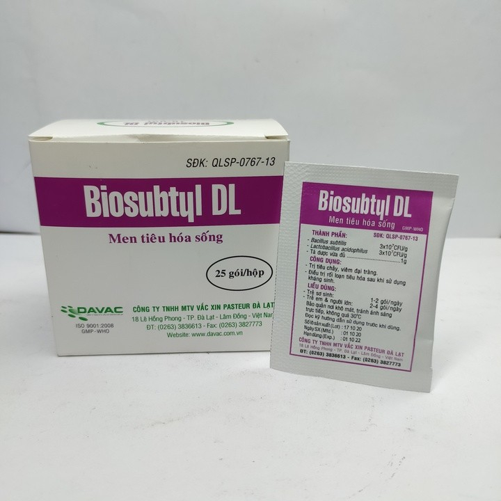Biosubtyl DL Live Digestive Enzyme supplements beneficial bacteria for ...