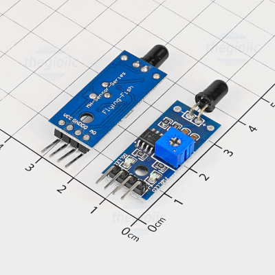 Lm393 4-Pin Fire Detection Infrared Sensor Circuit | Shopee Malaysia