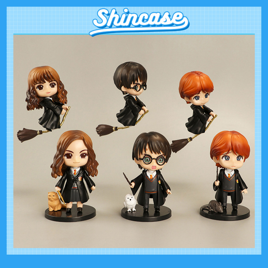 The chibi Model Set Includes 3 Main Characters Harry Potter Hermione ...