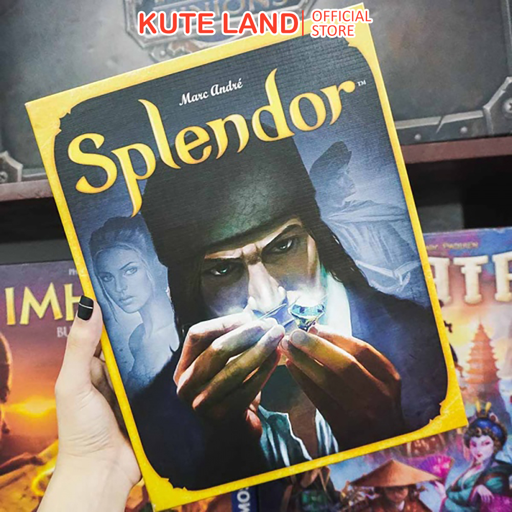 Splendor Genuine Vietnamese Token Board Game Deck High-Quality Hard ...