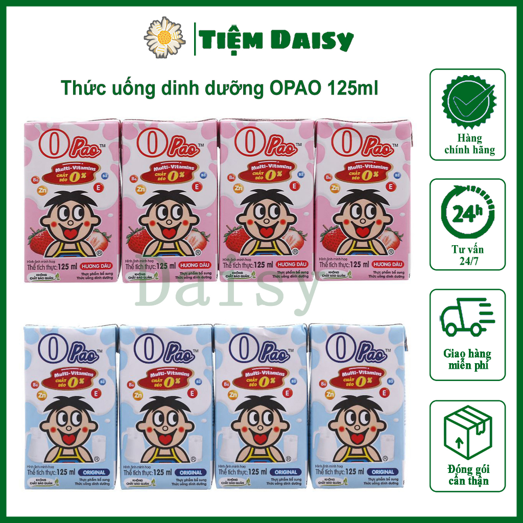 Nutrition drink/Opao milk original flavor/strawberry box of 4 boxes of ...