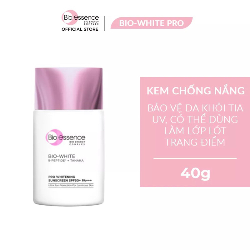 Bio Essence Sunscreen Pro White 40g | Shopee Malaysia