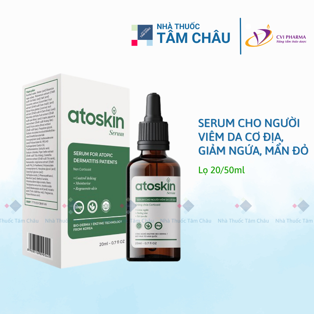 Serum Atoskin Solution For V. Atopic Skin, Reducing Itching, Redness ...