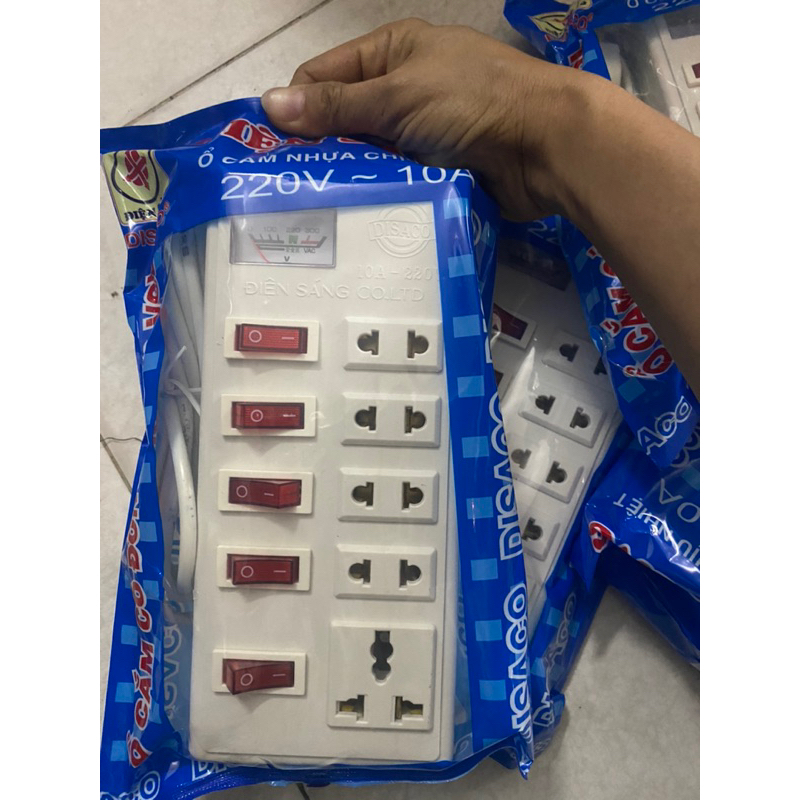 1500w power outlet, 5 sockets, 5 high-end switches | Shopee Malaysia
