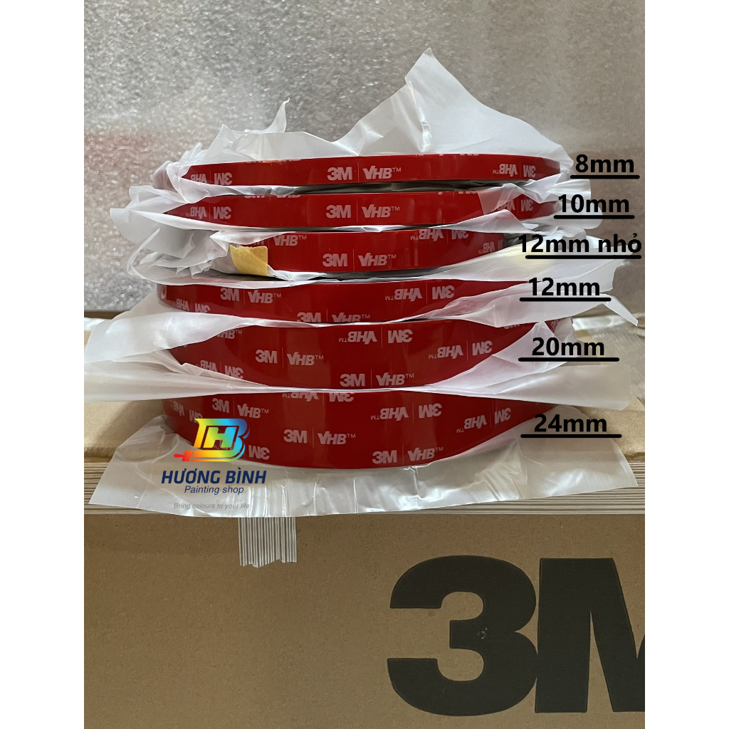 3m tape - double-sided tape (many sizes to choose from) | Shopee Malaysia