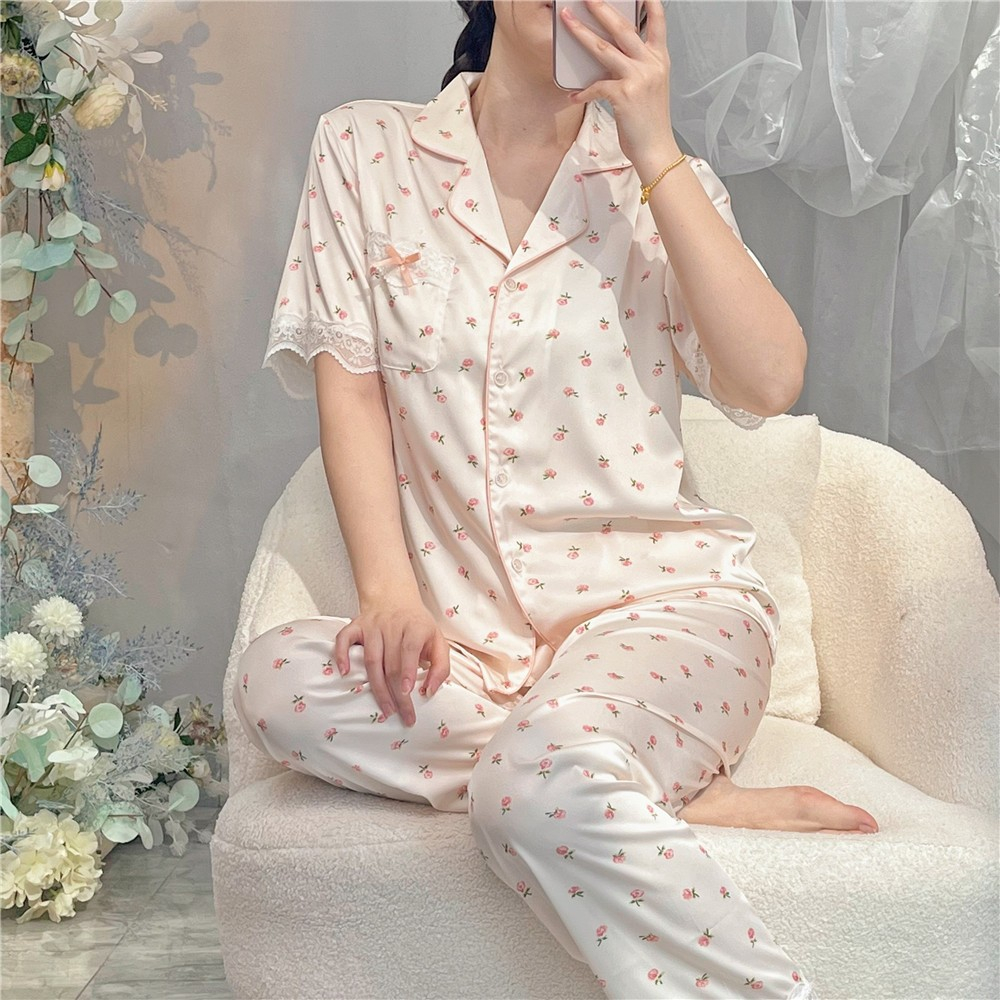 (DN05)Women's Pajamas - Women's Home Wear Pajamas Made of Super Smooth ...