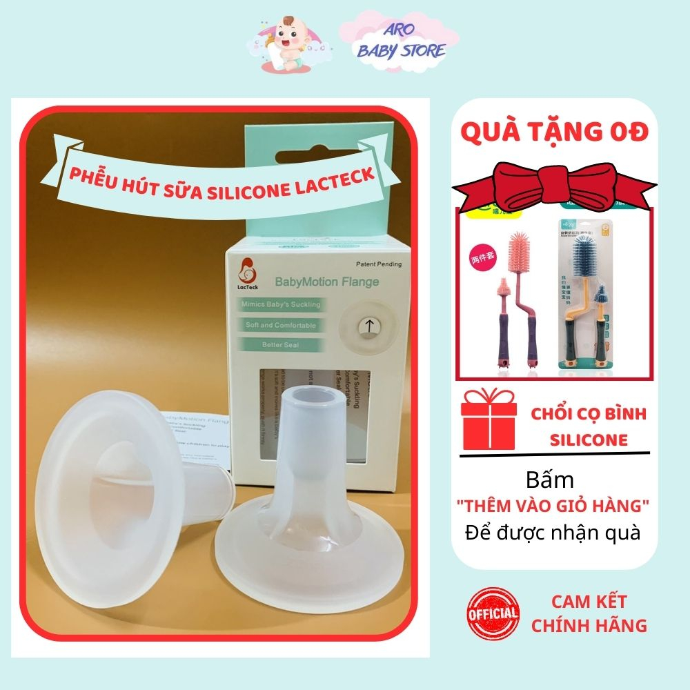 Lacteck Baby Motion silicone breast pump (1 piece), soft material to ...