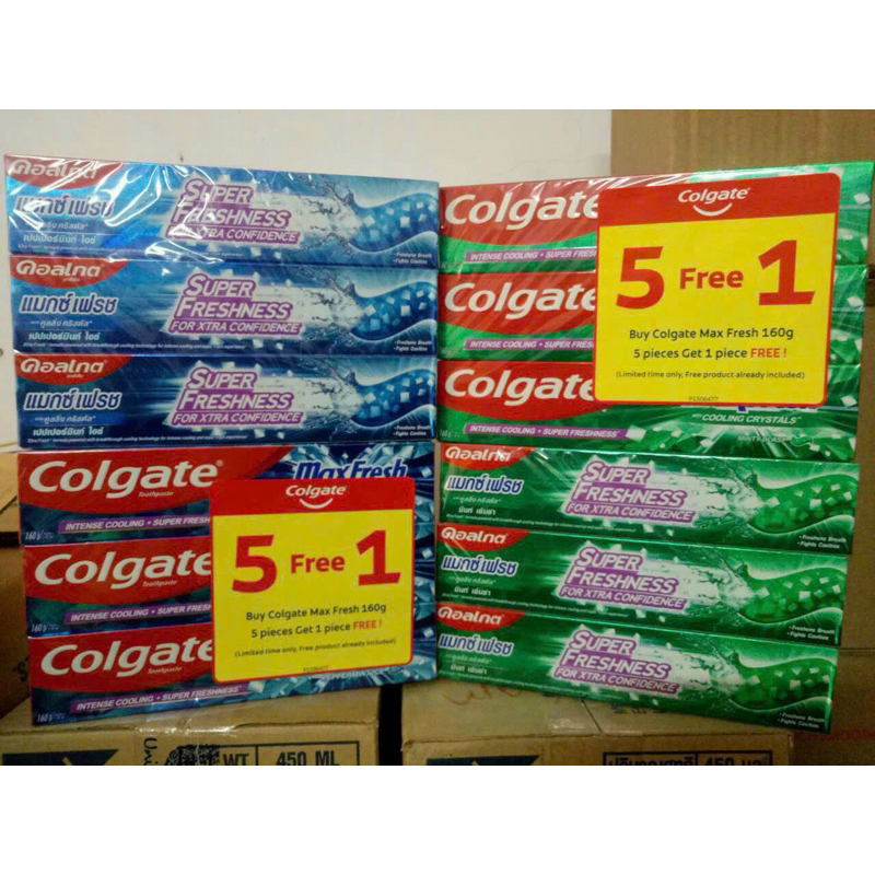 Colgate toothpaste made in Thailand, weight 155g | Shopee Malaysia