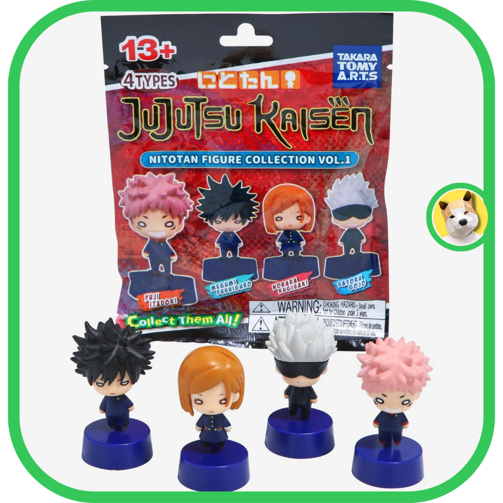 Nitotan Jujutsu Kaisen Model Gojo Megumi Nobara Yuji Lucky Random ...