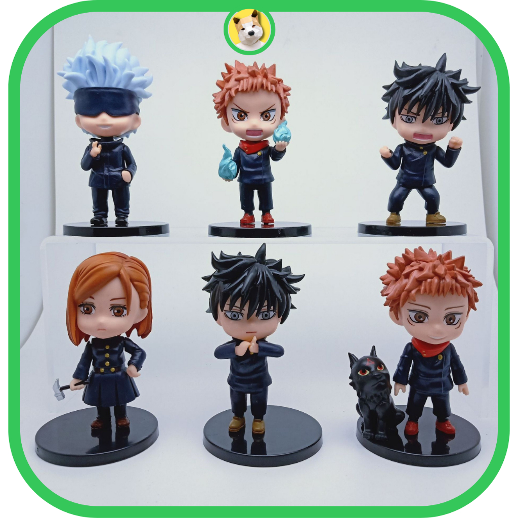Jujutsu Kaisen JJK Model 9cm Gojo Yuji Megumi character Nobara Chibi ...