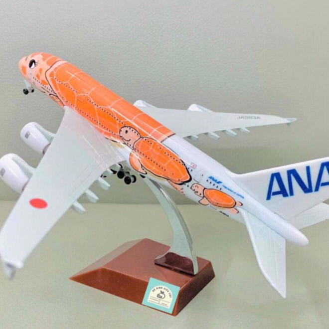 All Nippon Airways ANA Livery “Flying Honu” Airbus A380-800 Airplane ...