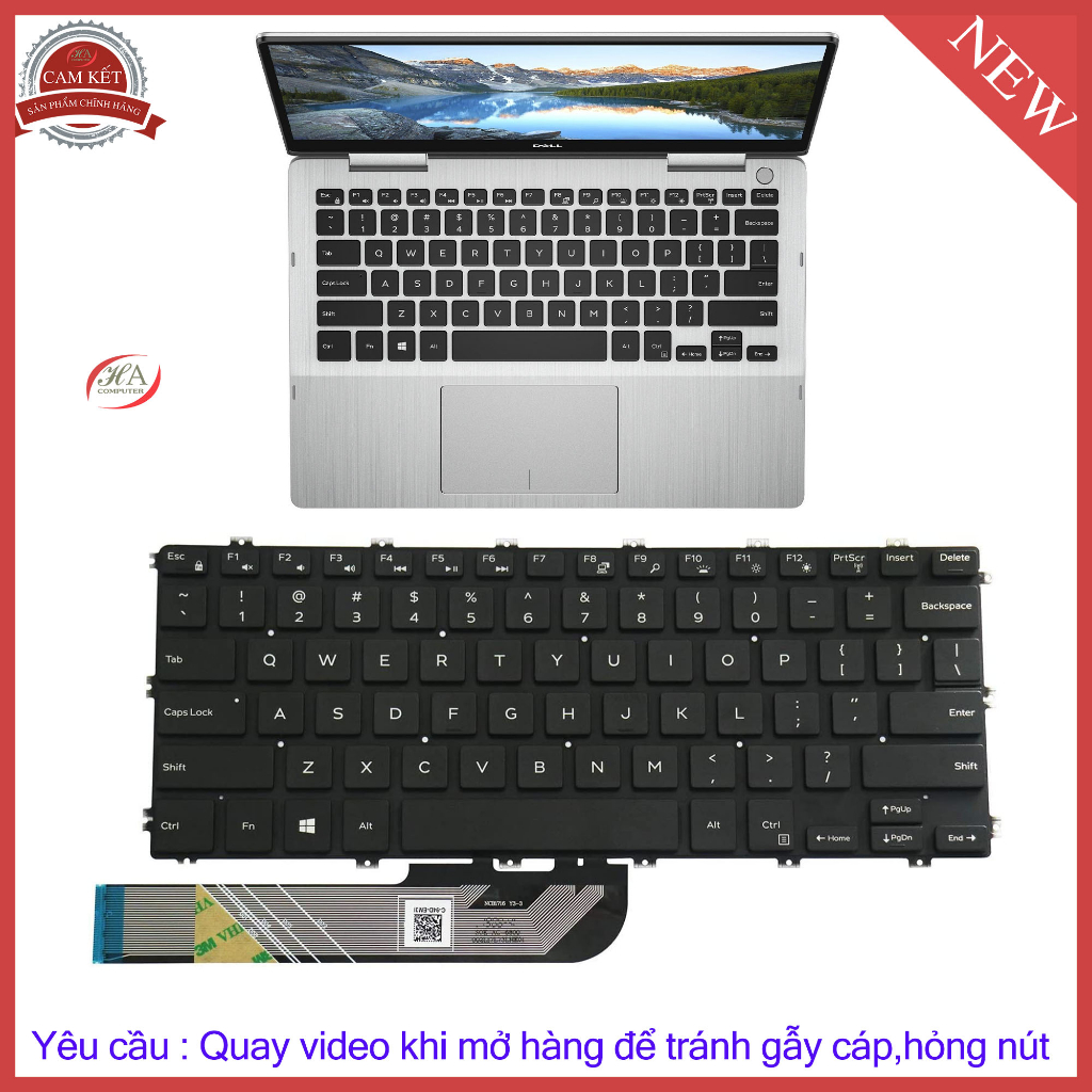 Dell Inspiron 7386 2-in-1 Keyboard | Shopee Malaysia