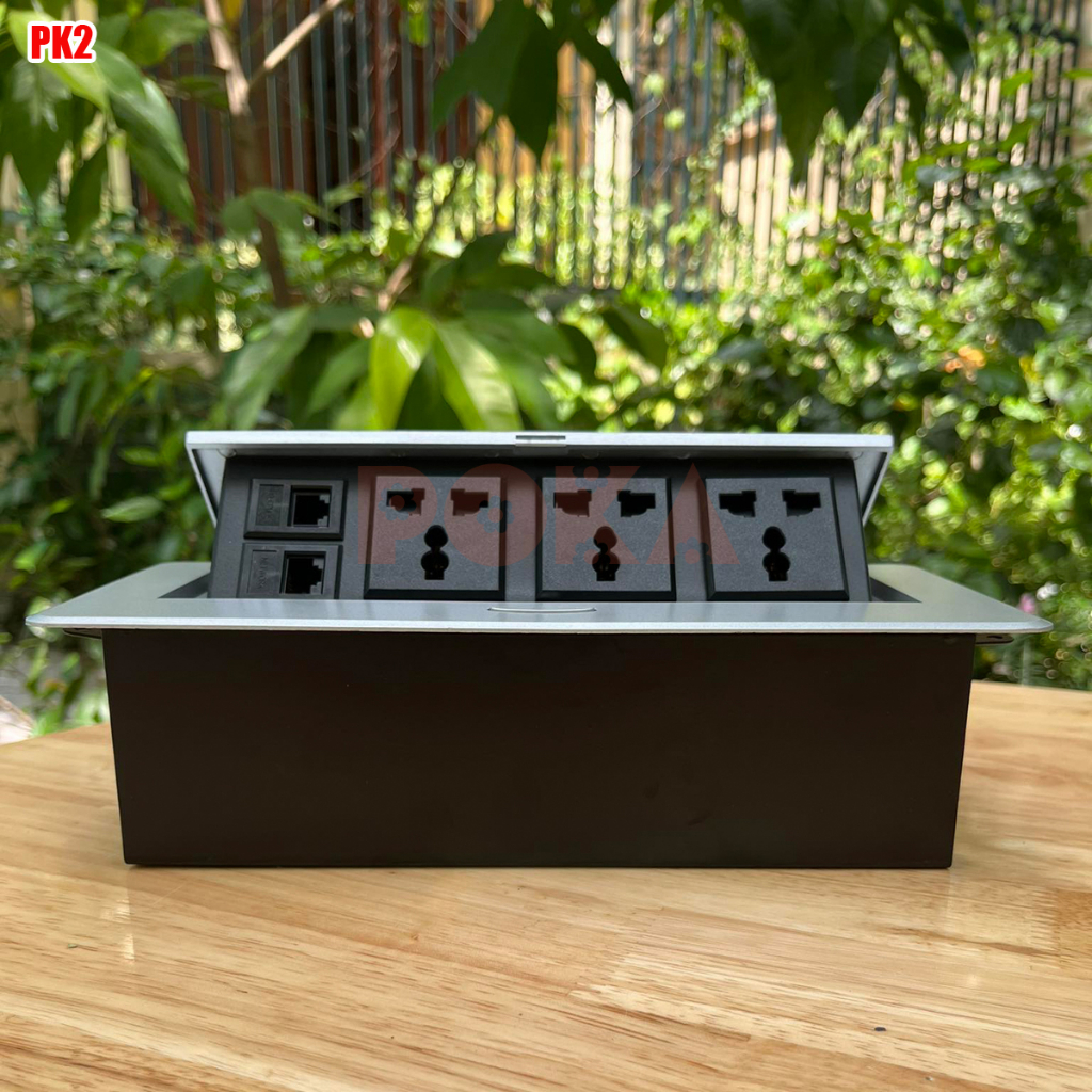 Pk2 smart under-desktop electrical box for office desks | Shopee Malaysia