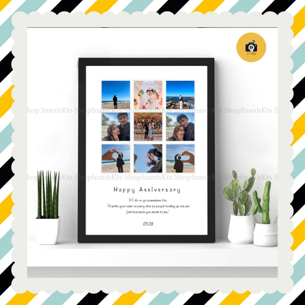 A5 - A4- A3- A2 Photo Frames with Creative Photo Printing and Note ...