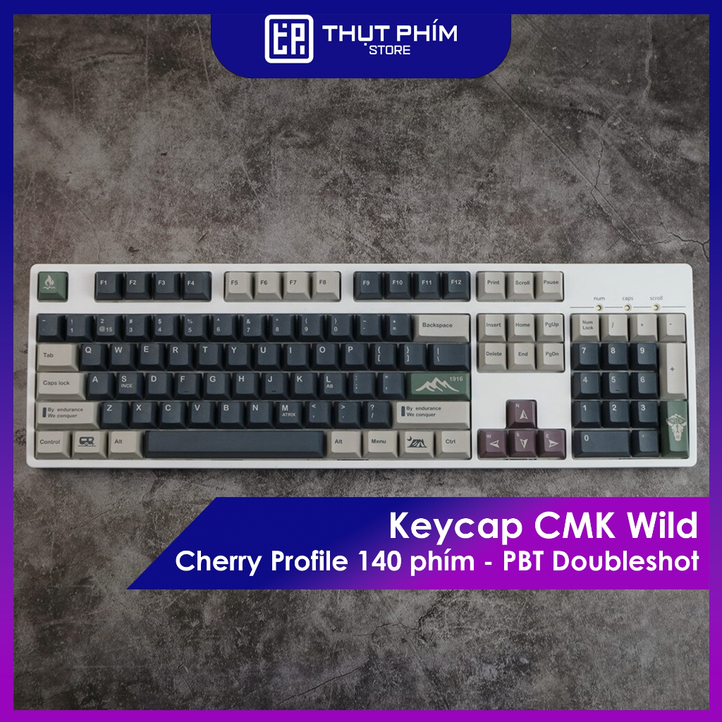Cmk Wild Keycap (Cherry profile/140 keys/PBT Dyesub) – Key Collection ...