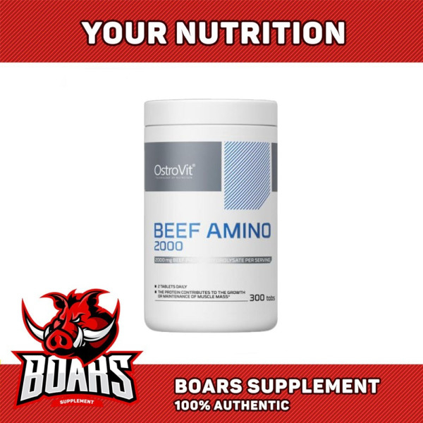 Beef Amino, Essential Amino Supplements From Beef Protein (300 Tablets ...