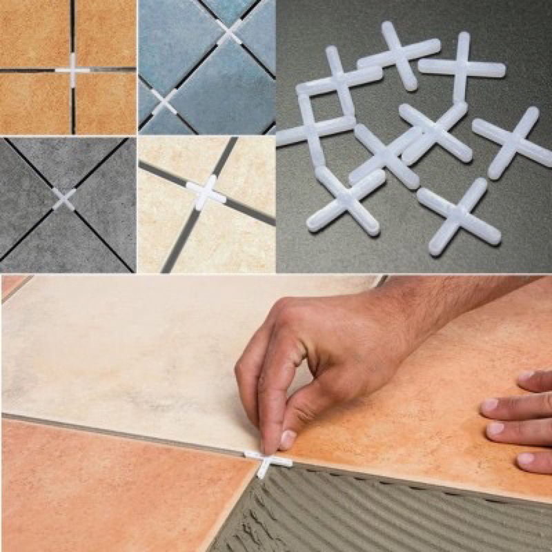 100g Cross joint - Plus sign joint - cross gasket supports tiling and ...