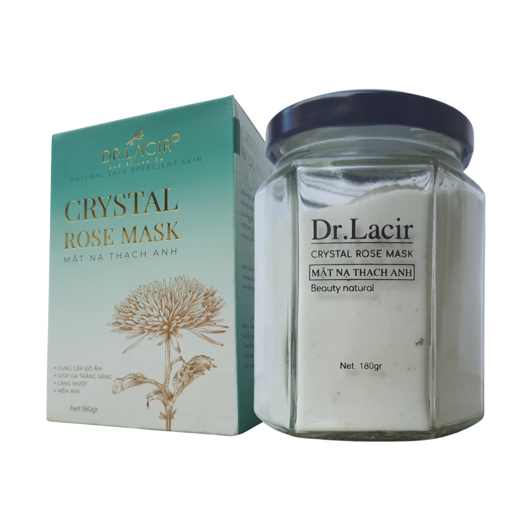 Dr lacir Crystal Rose Mask Dry Quartz Mask Removes melanin Pigmentation ...