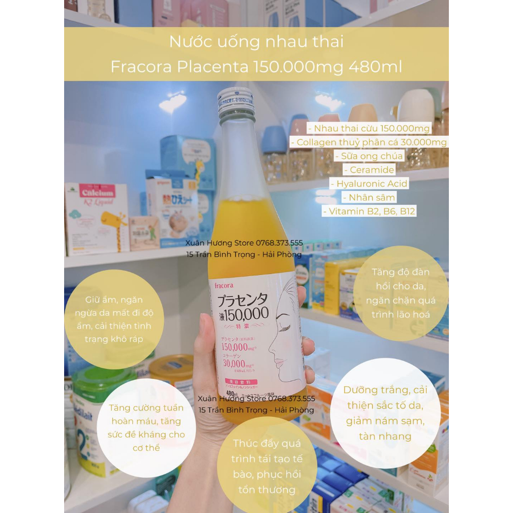 Fracora Placenta Placenta Drink 150,000Mg 480ml | Shopee Malaysia