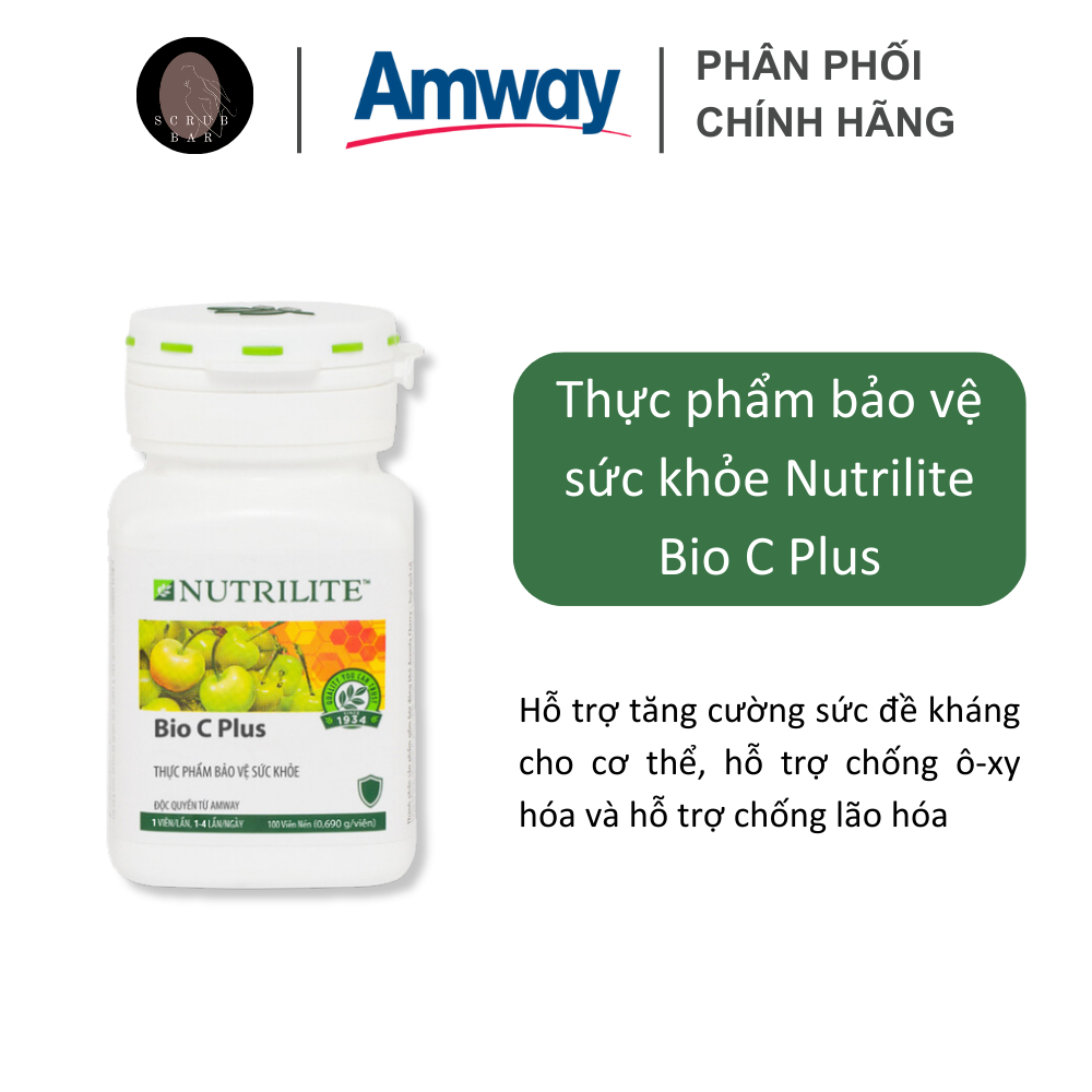 Amway Nutrilite Bio C plus Health Food Fortified With Resistance (100 ...