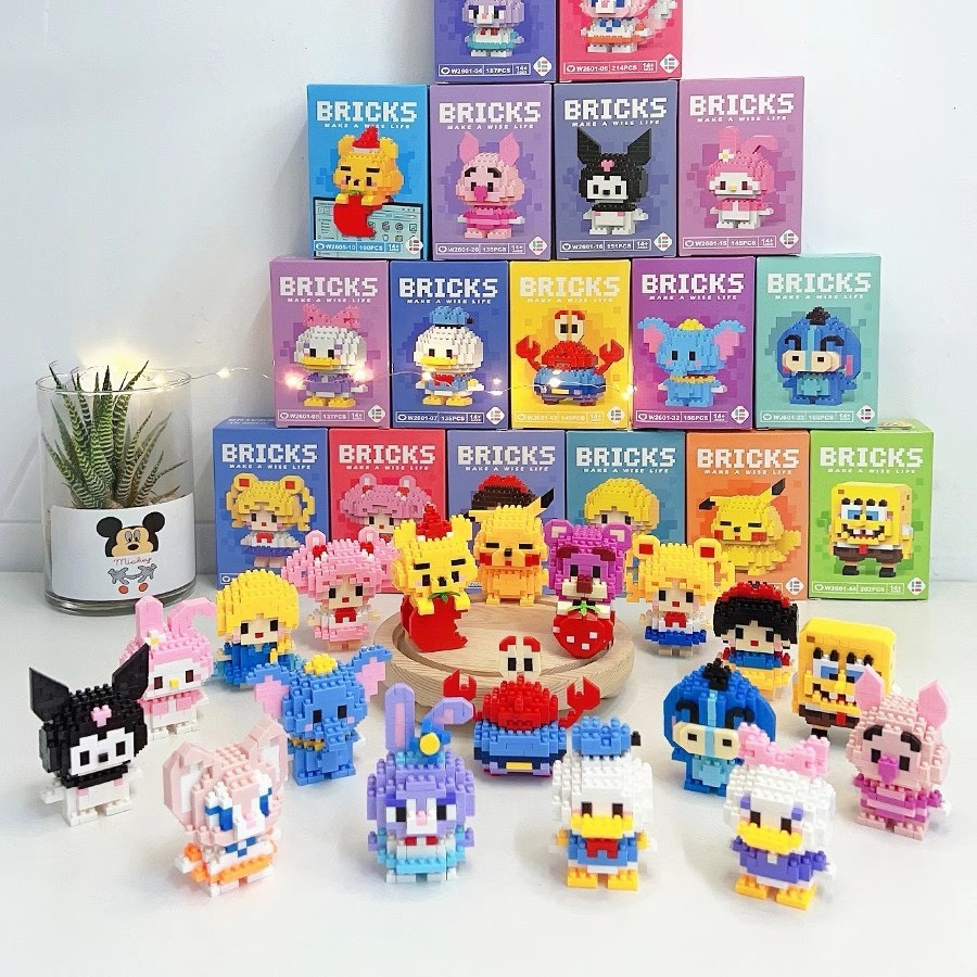 (HCM) PUZZLE TOYS FOR KIDS - mini 3D puzzle assembly toy set with cute ...