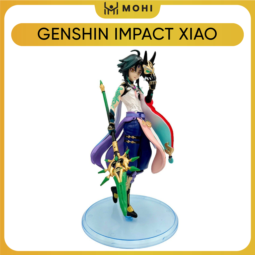 Super beautiful Genshin Impact Xiao Figure 18cm tall, weighs 190 grams ...