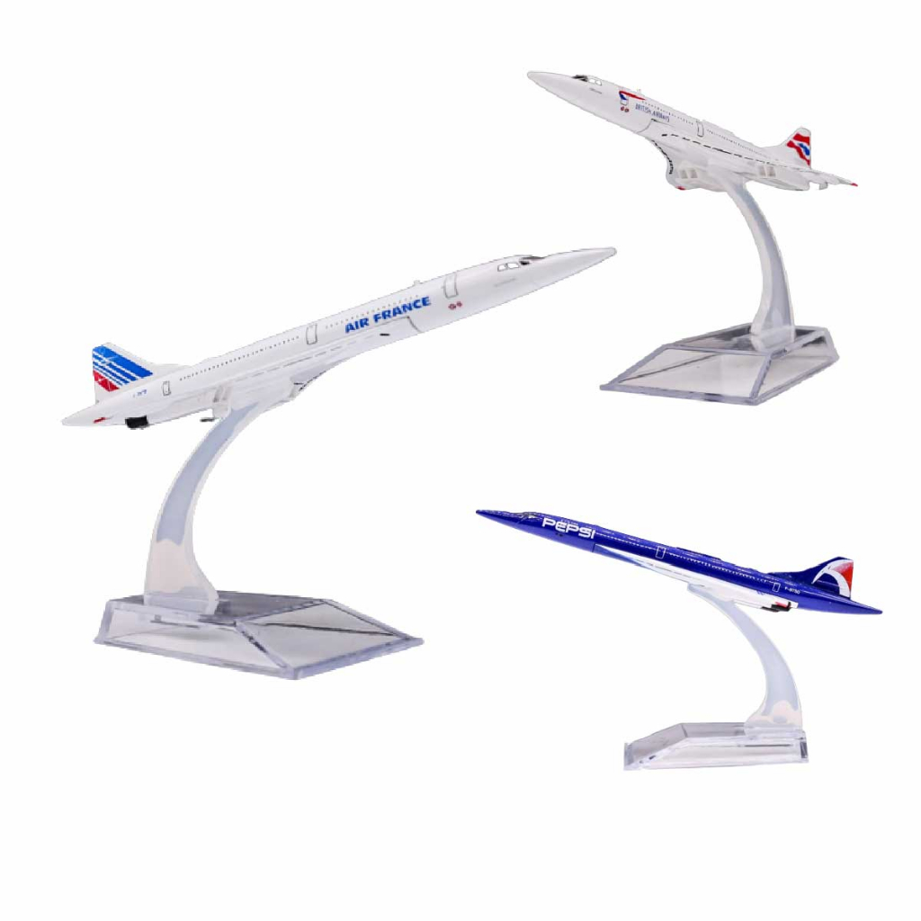 Concorde British airway jet model – Pepsi – Air France 16cm | Shopee ...