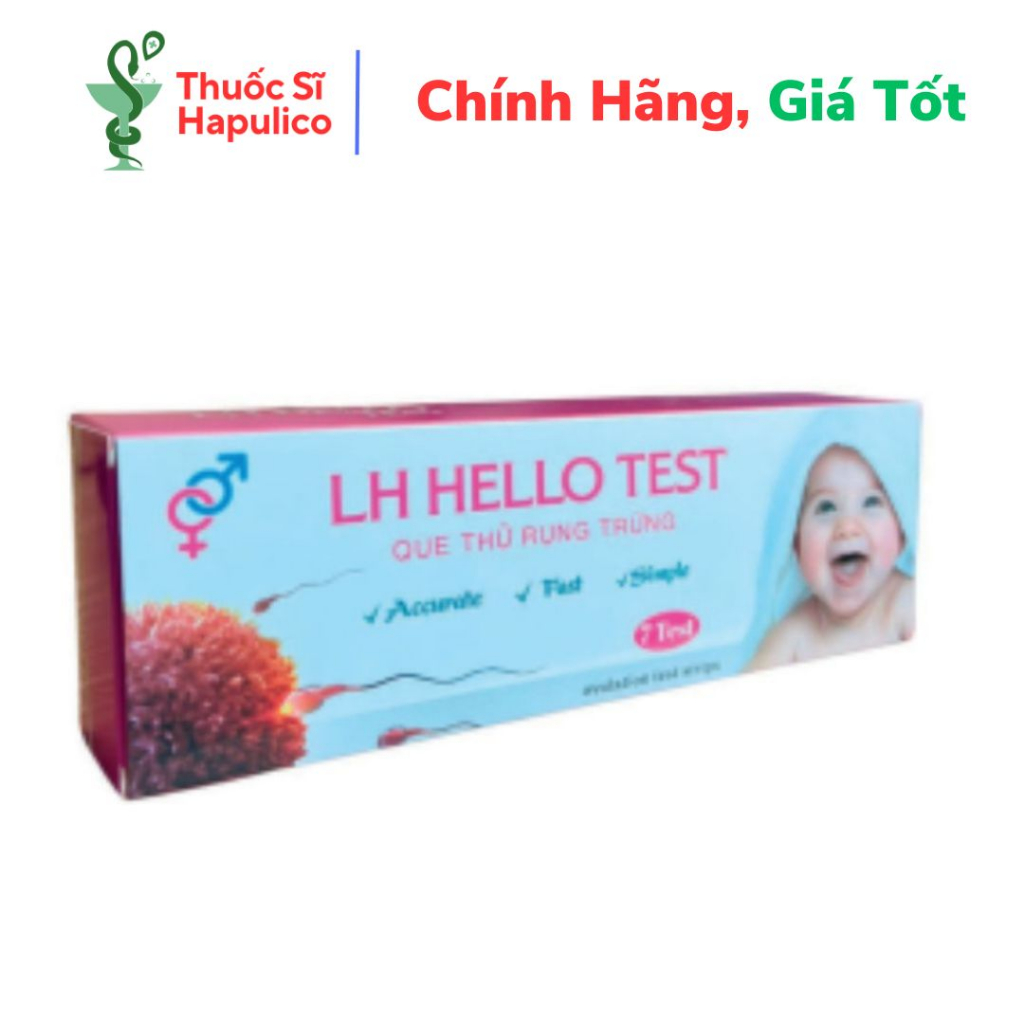 (PRODUCT NAME REDUCED) LH HELLO Test Ovulation Test Strips - Box of 7 ...
