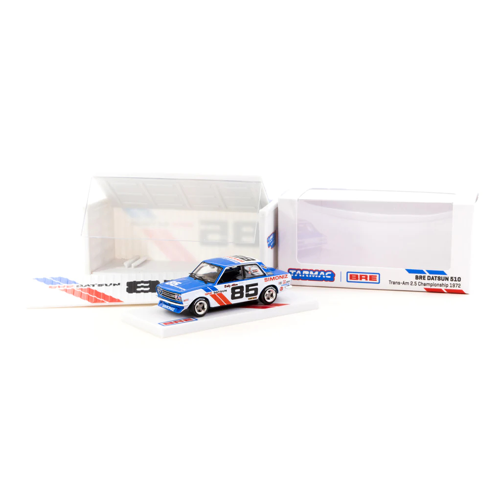 1:64 MODEL TARMAC WORKS - BRE Datsun 510 Trans-Am 2.5 Championship 1972 ...