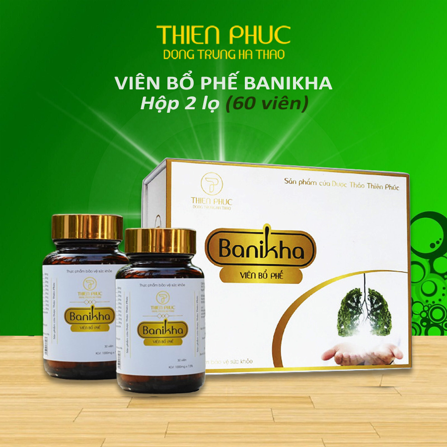 Banikha Thien Phuc lung tonic tablets - Enhance resistance, nourish ...