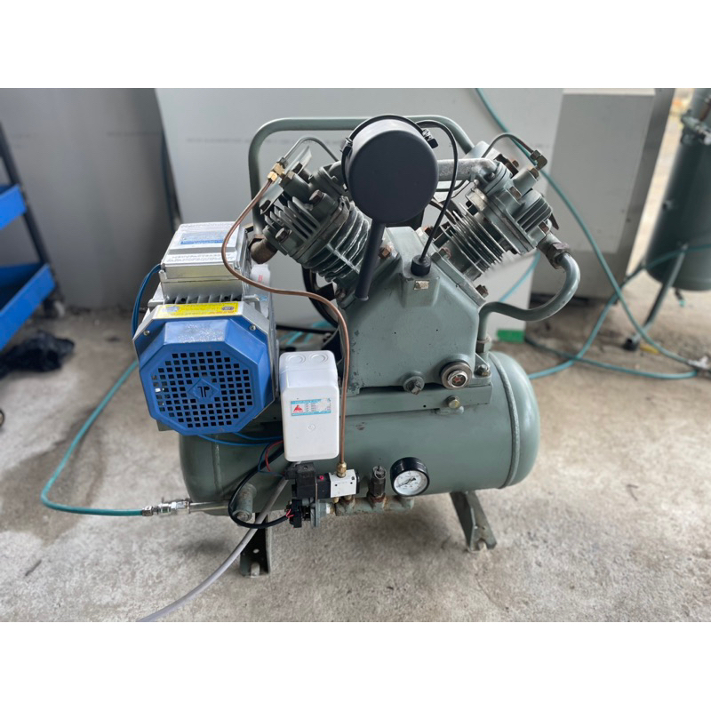 Japanese air compressor Hitachi 3hp single phase 220v | Shopee Malaysia