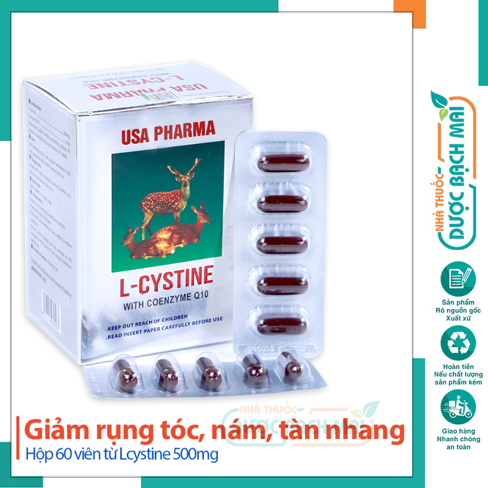 L cystine supports skin beauty, limits aging, reduces hair loss Box of ...