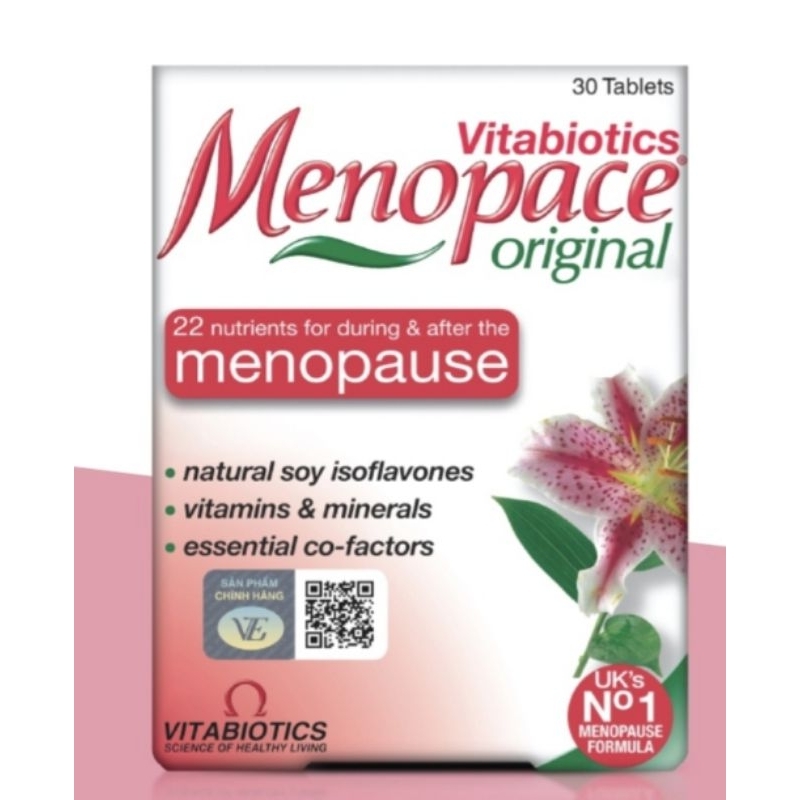 Vitabiotis Menopace original oral tablet (30 capsules) supports female ...