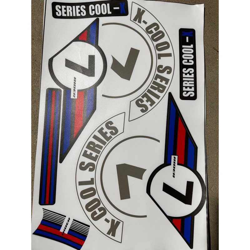 Stamp Number 7 Electric Vehicle Stickers Xmen Genuine Stamp 3 Layers 1 ...