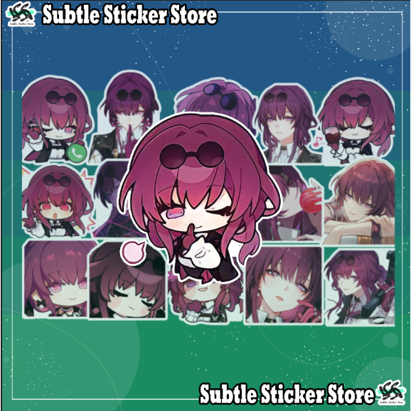 [Honkai Star Rail] - Set 10/15 Kafka Sticker - No one sleeps ...
