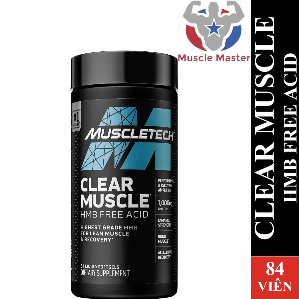 Muscletech Clear Muscle HMB Free Acid 84 Tablets | Shopee Malaysia