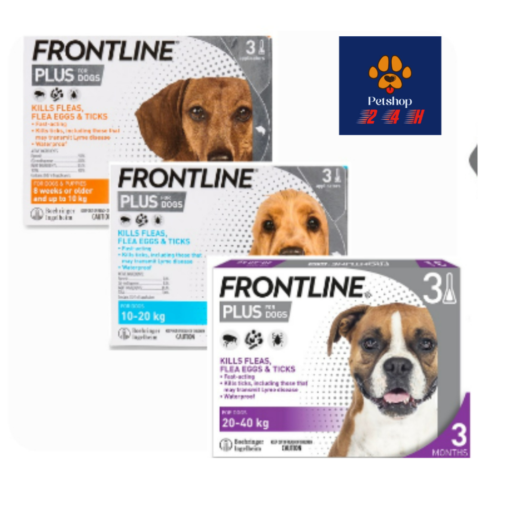 Frontline PLUS box_small nape to avoid ticks and lice for dogs | Shopee ...