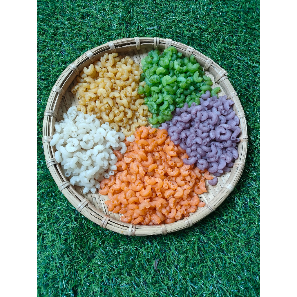 Short Tube Five-Colored Pasta 500G | Shopee Malaysia