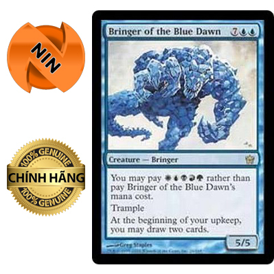 [Genuine Magic: the Gathering Card] Singer of the Blue Dawn – Fifth ...