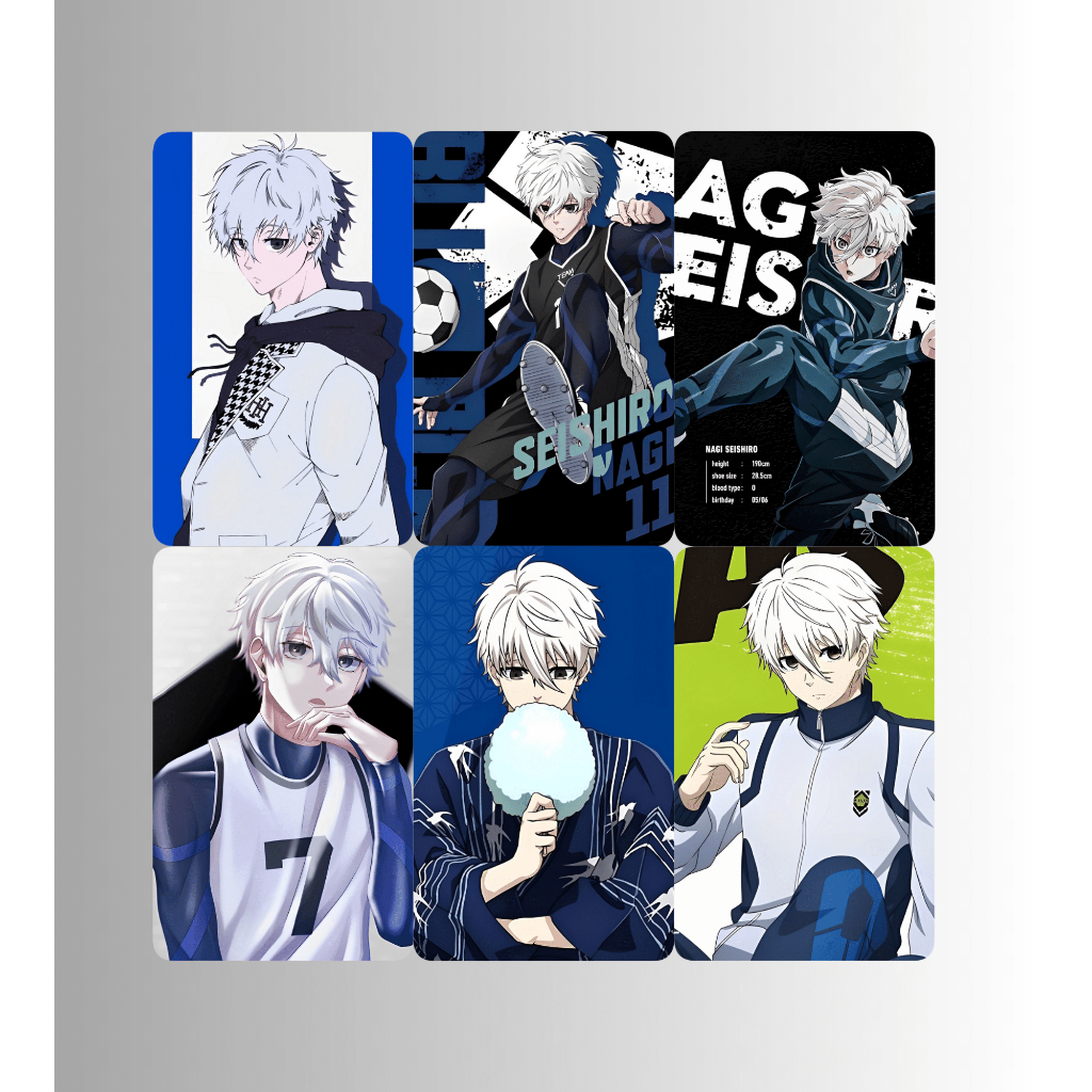 [BLUE Lock Nagi - Plastic Photocard] Card Bo Character Angle Nagi ...