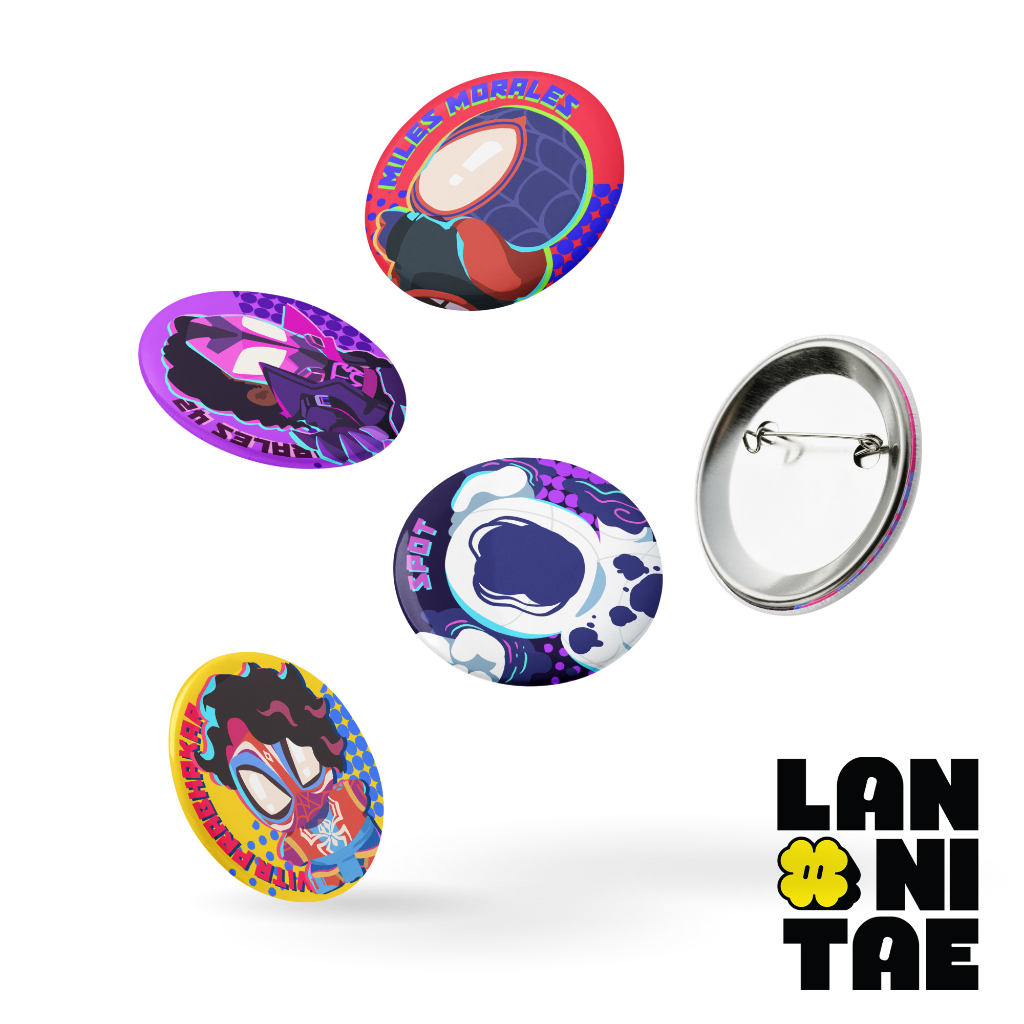 Spiderverse Character Badge - Multiverse Spider | Shopee Malaysia