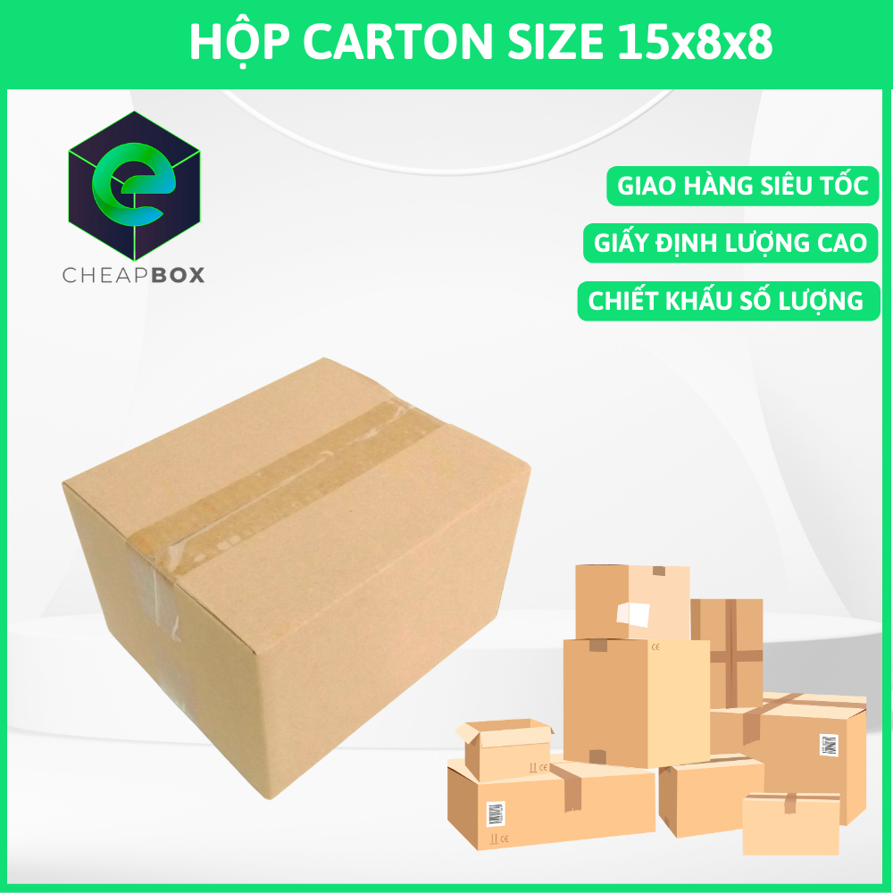 Online Packing carton Paper Box size 15x8x8 cm Set Of 50 Fish | Shopee ...