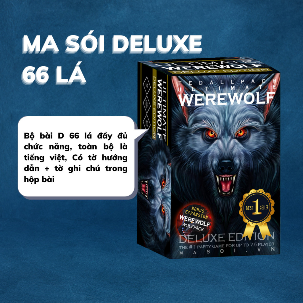 Ultimate Deluxe Werewolf Card Set 2022, Midnight Alliance Viet Hoa ...
