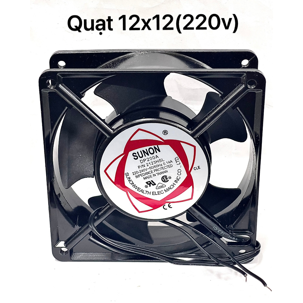 Radiator fan 220v (12cm x 12cm) | Shopee Malaysia