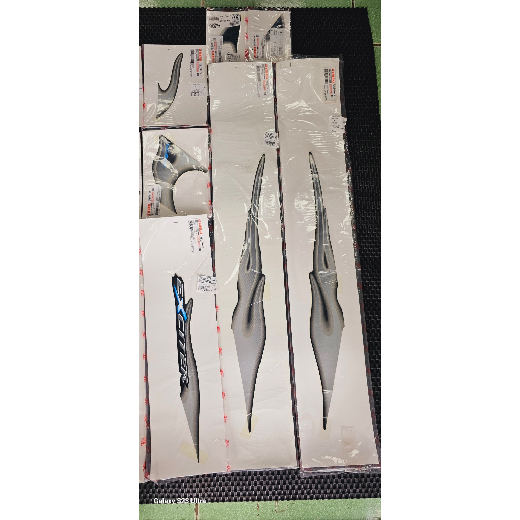 Genuine yamaha 2010 fire silver exciter stamps for all genuine models ...