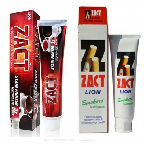 Toothpaste for Tea Drinkers & Coffee ZACT LION Stain Fighter Tootaste 190g | Shopee Malaysia