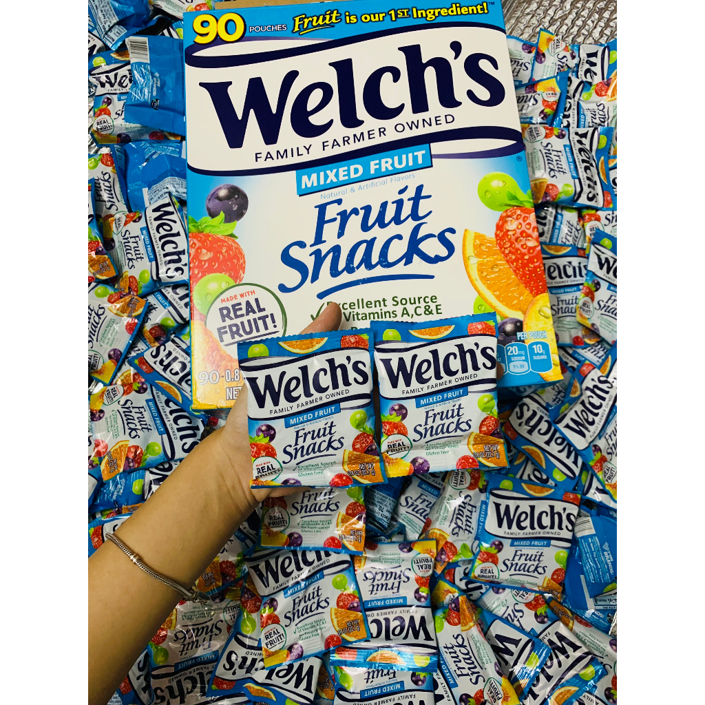 Welch's fruit gummies, small packs of American welch candy 22.7 grams ...