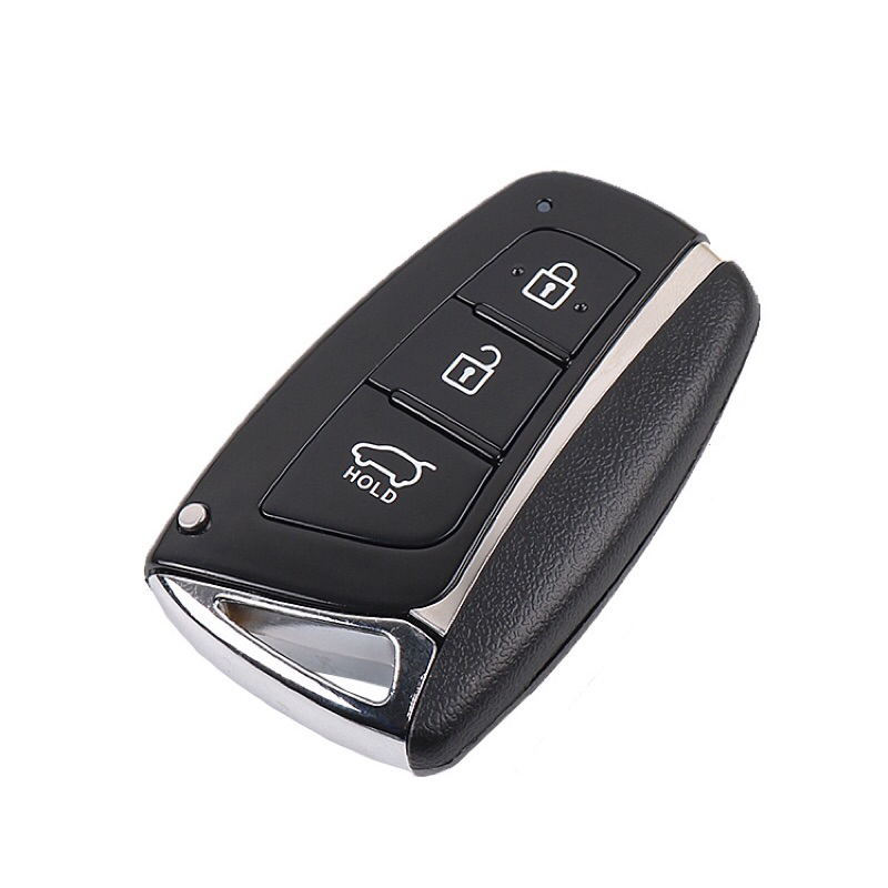 Hyundai Smartkey SantaFe 3-button key shell, genuine Hyundai SantaFe ...