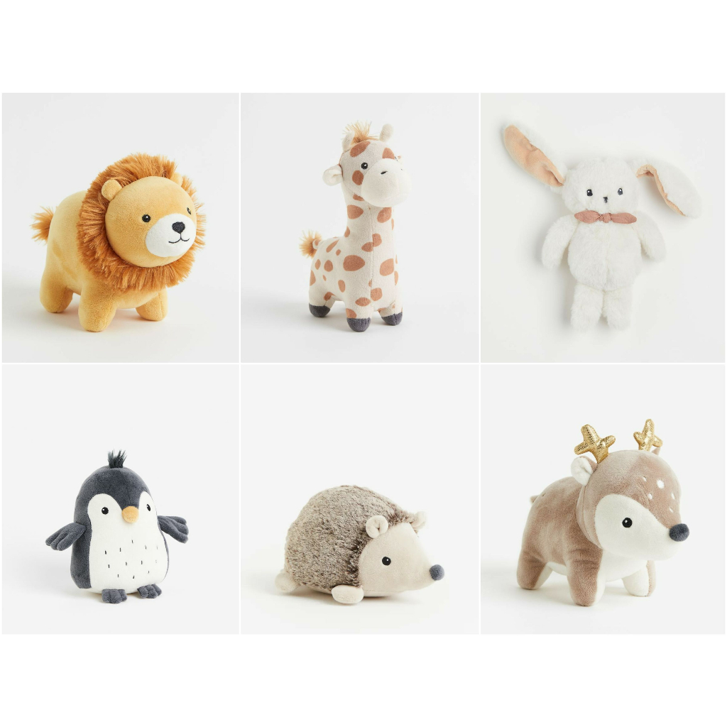 Hm H&M lion deer stuffed animal_genuine authentic product | Shopee Malaysia