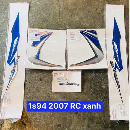 Genuine yamaha blue and silver 2010 exciter stamps for all genuine ...